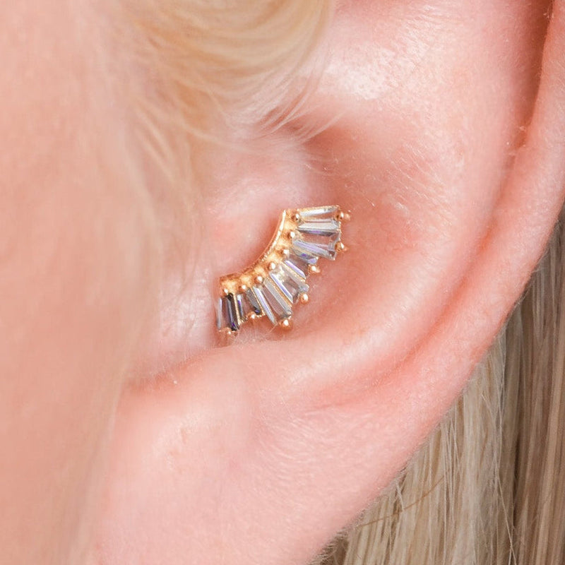 Solid 14k Gold Piercing Jewelry Designed By A Piercer, For Piercings ...