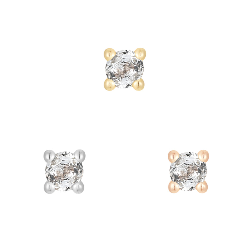 Solid 14k Gold Birthstone Prongs | Ethically sourced genuine gemstones ...