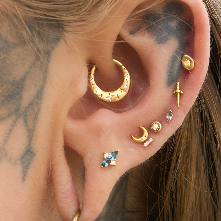 Solid 14k Gold Piercing Jewelry Designed By A Piercer, For Piercings ...