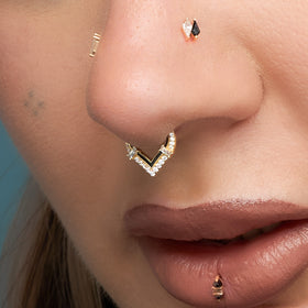 Solid 14k Gold Piercing Jewelry Designed By A Piercer, For Piercings ...