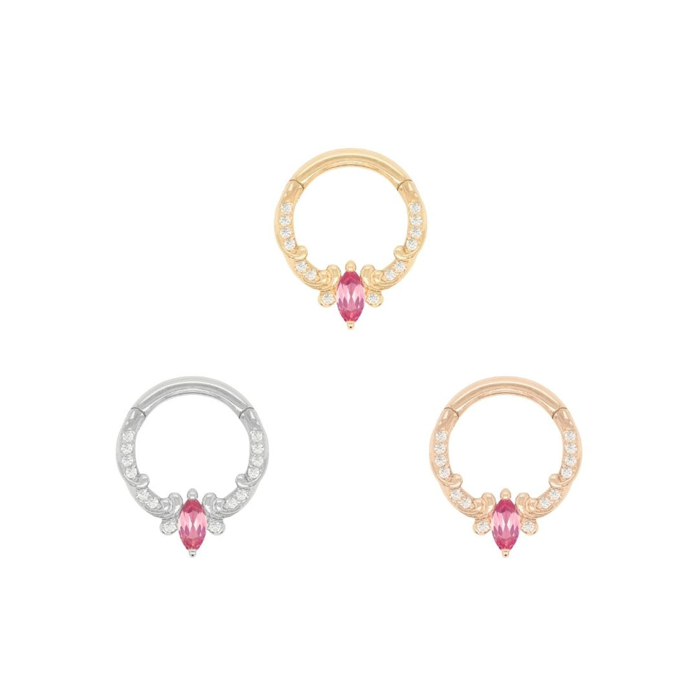 Gold Clickers for Body Piercings | Adorn your daith, septum and helix ...