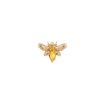 Bee Chic - Citrine - Threadless End – Buddha Jewelry