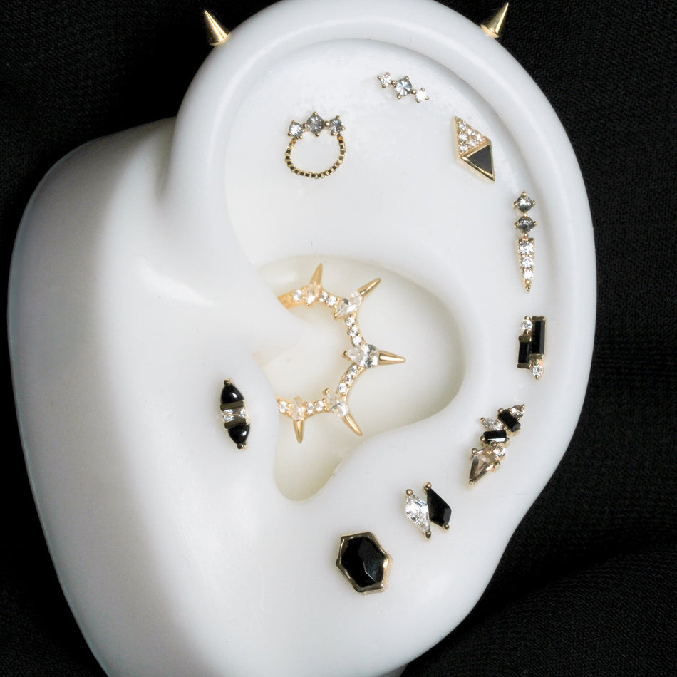 Nose Piercing Jewelry | Nostril Jewelry | Solid Gold, Nickel-Free ...