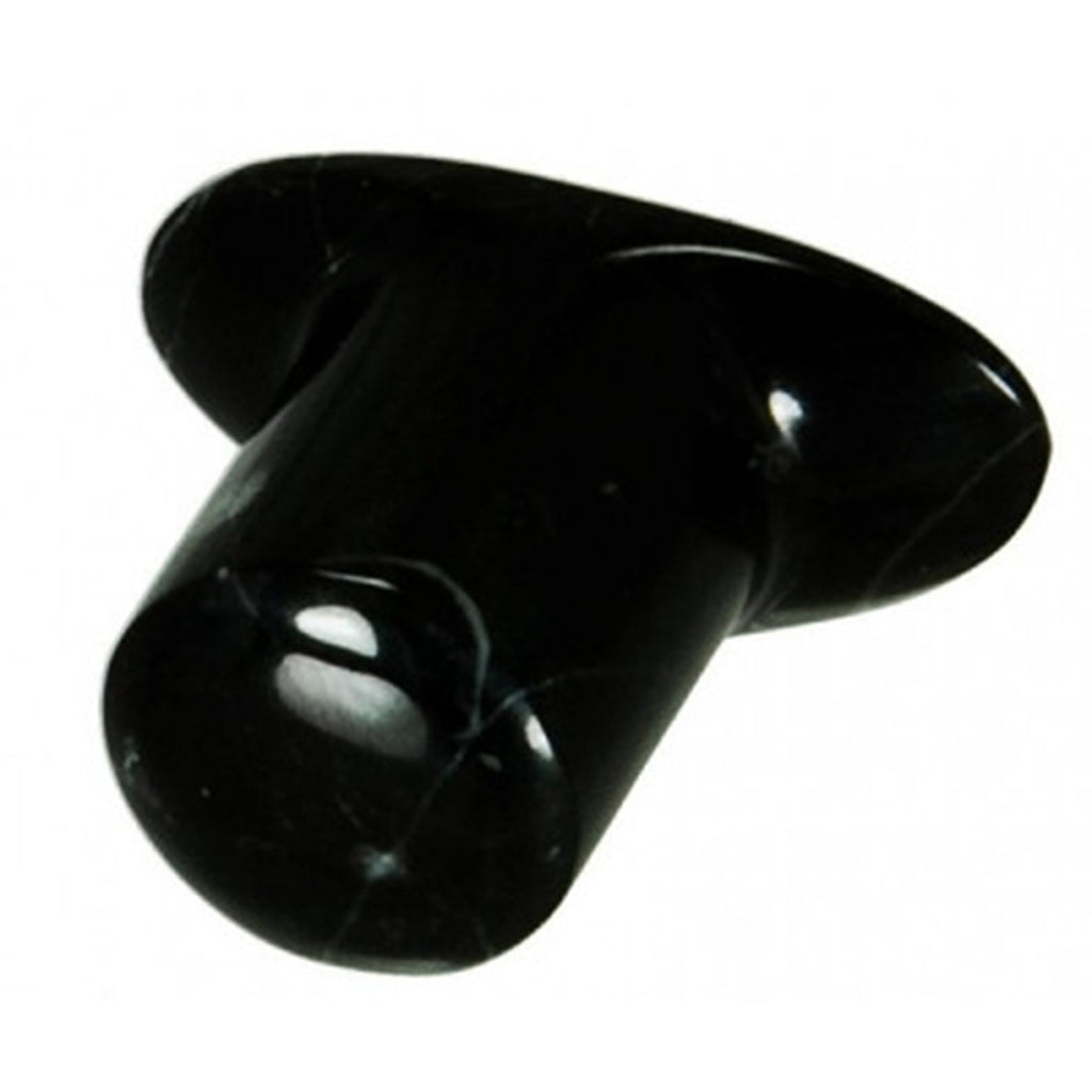 Labret Plug - Obsidian – Buddha Jewelry